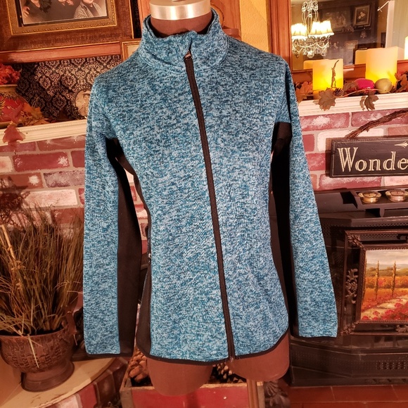 Andrew Marc | Jackets & Coats | Marc New York Tealblack Athletic Zipper ...